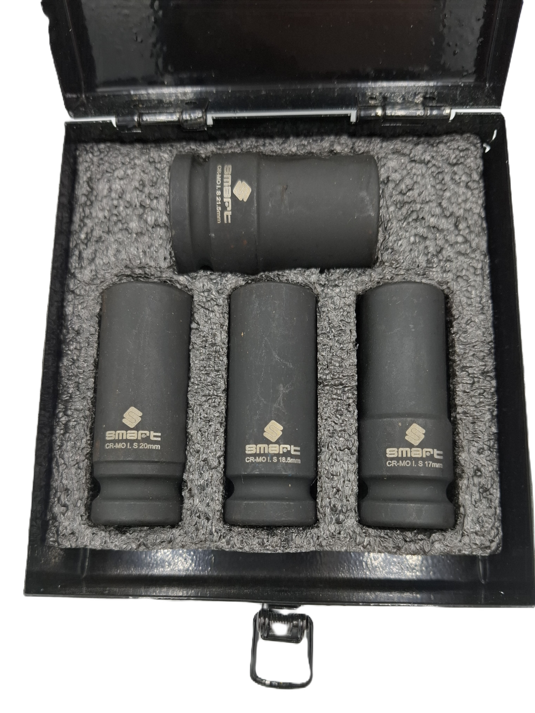Komplet nasadek SMART do obrobionych śrub 1/2" (17, 18.5, 20, 21.5)